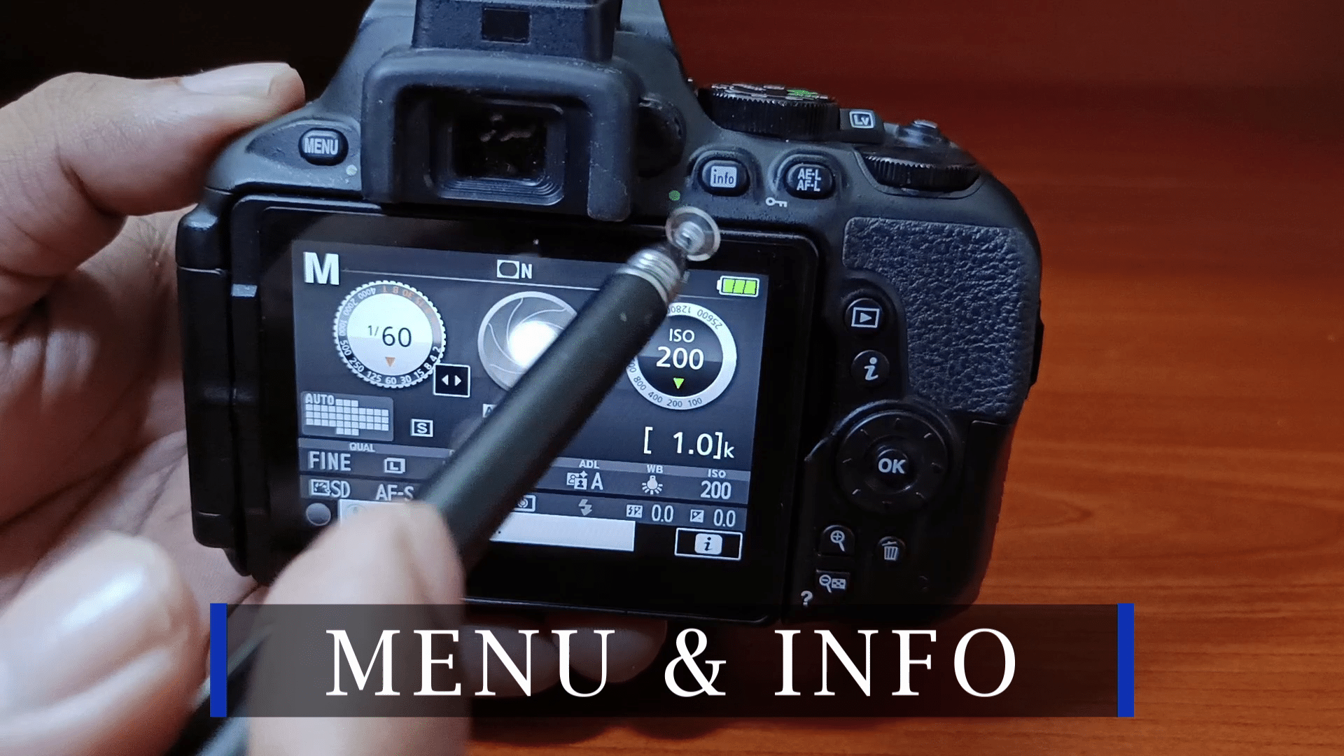 Step-by-Step Guide to Reset the Nikon D5600 DSLR Camera to Default Settings - Novice Aide